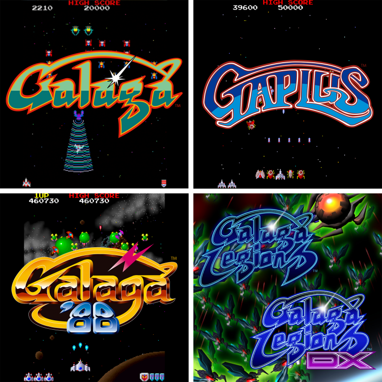 4 titles added to digital release of "Galaga" and more | Bandai Namco ...